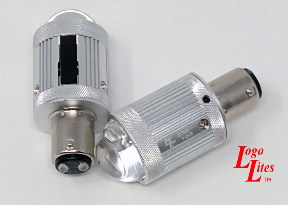 Focused Beam LED Headlights - Logo Lites