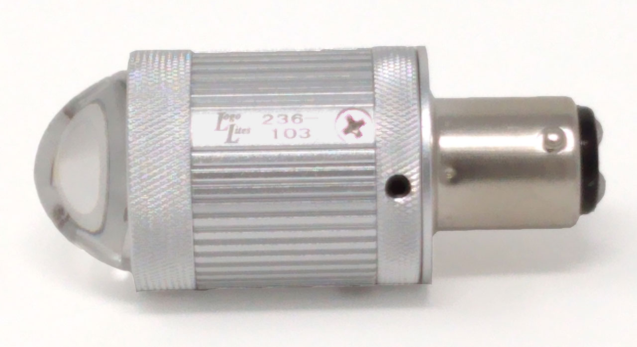 Focused Beam LED Headlights - Logo Lites