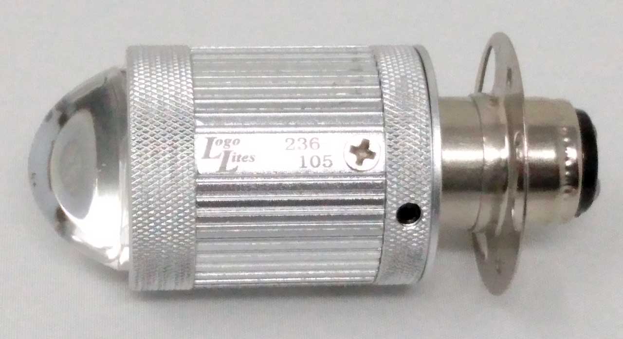 Focused Beam LED Headlights - Logo Lites